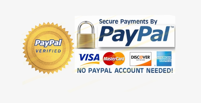 Our Payment Methods - Secure Payment By Paypal Png Transparent PNG - 711x358 - Free Download on ...
