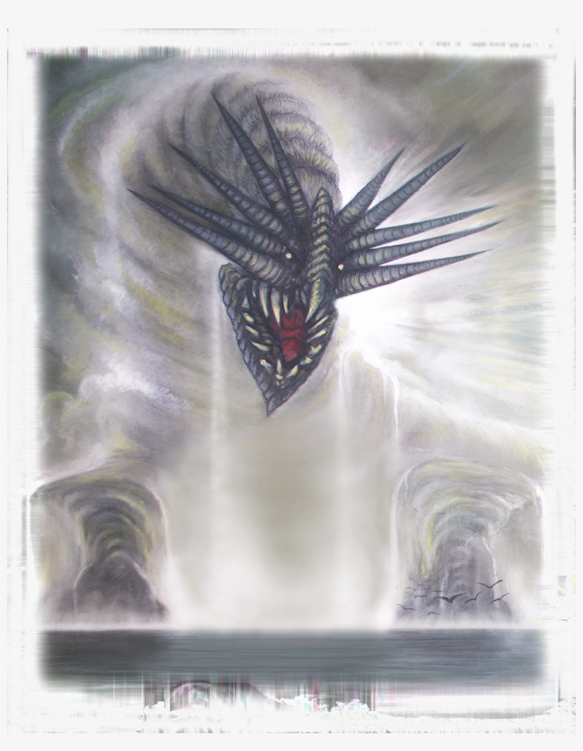 Dreadful And Terrible Beast - Painting Transparent PNG - 2150x2663 ...