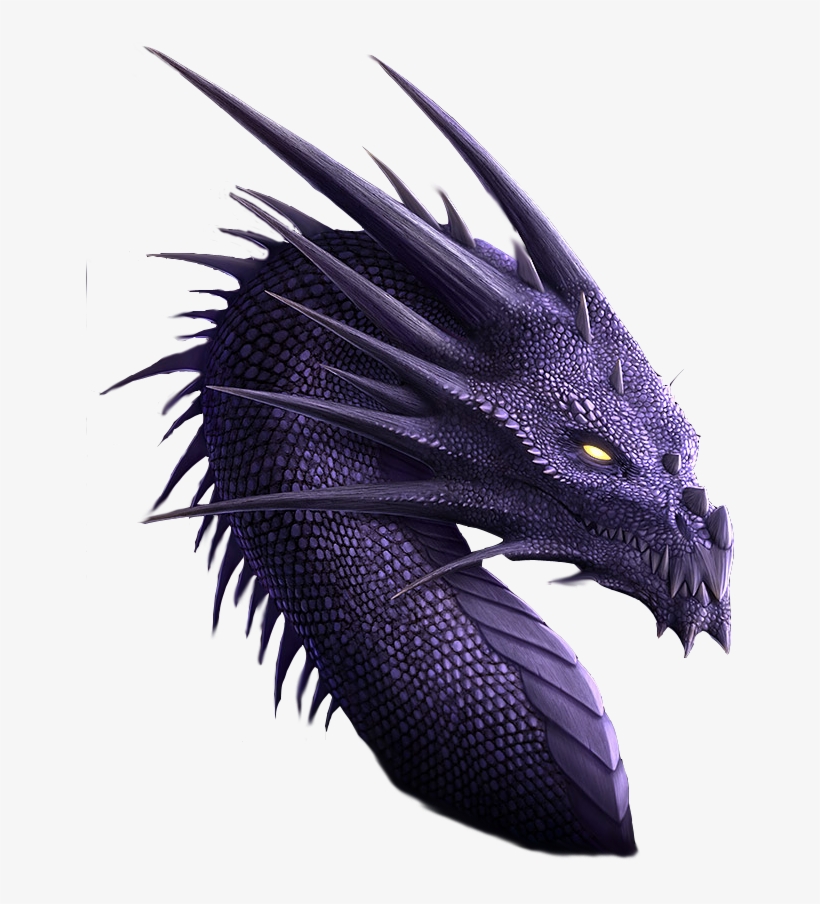Free Icons Png - Purple Dragon Head Png Transparent PNG - 780x1000 ...