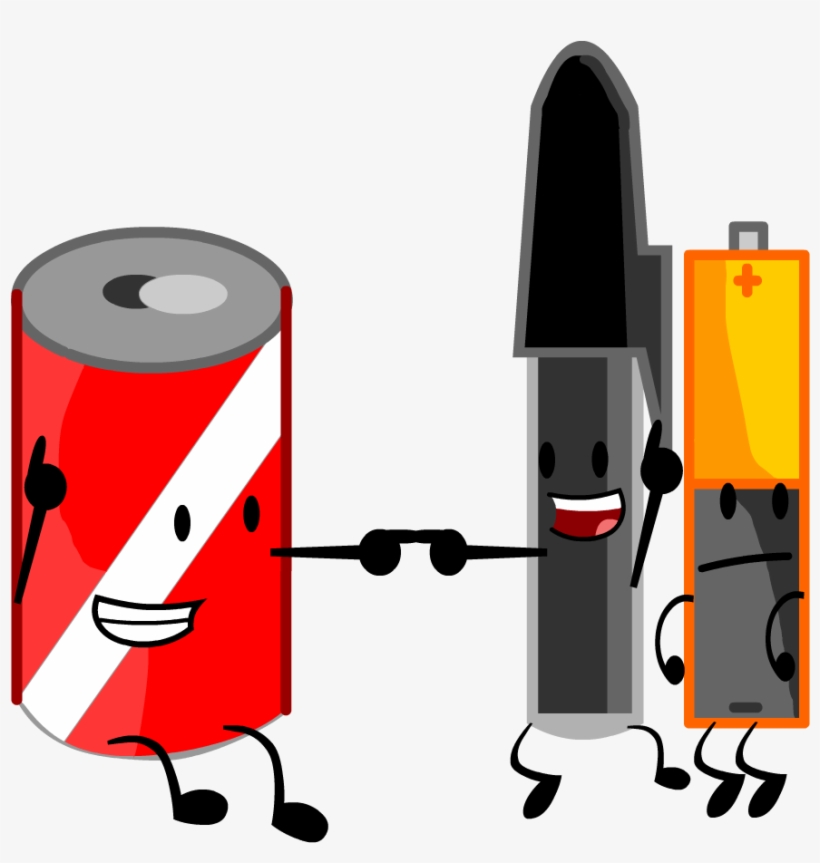 Soda Sharpie Battery - Bfdi Soda Transparent PNG - 896x904 - Free ...
