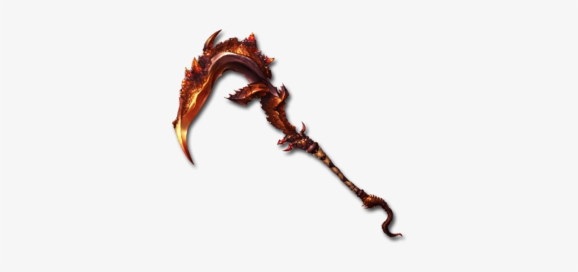 True Infernal Flamescythe - Fire Scythe Transparent PNG - 462x400 ...