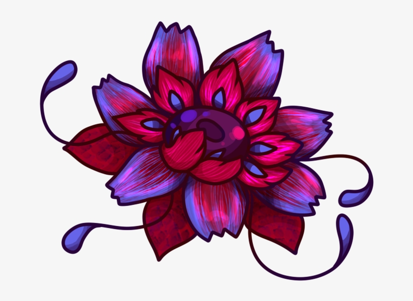 Beta Fish - Open - Flower Transparent PNG - 704x622 - Free Download on ...