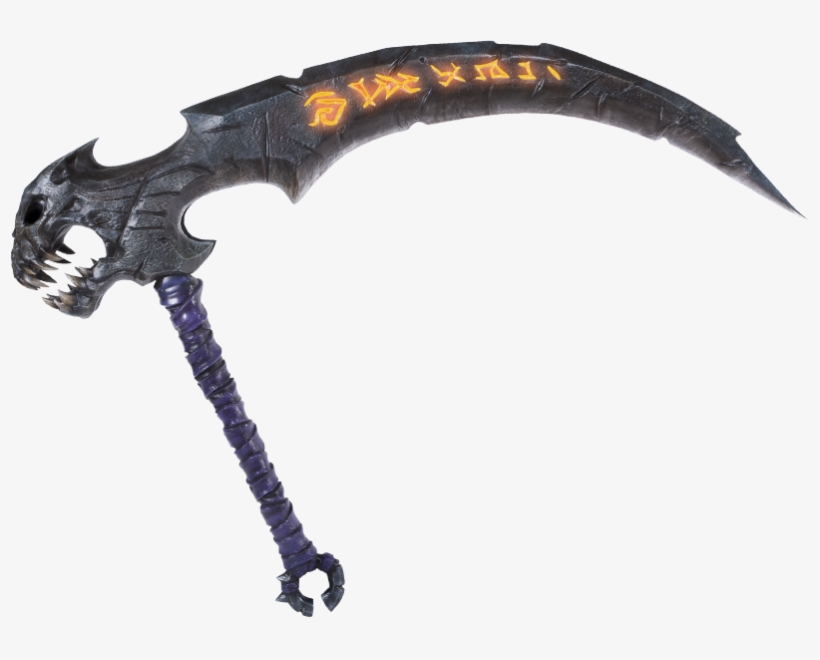 Triforce Soul Reaper Scythe Darksiders 2 Full Scale Transparent PNG ...