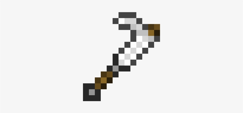 Harvester Scythe - Minecraft Iron Sword Transparent PNG - 400x400 ...