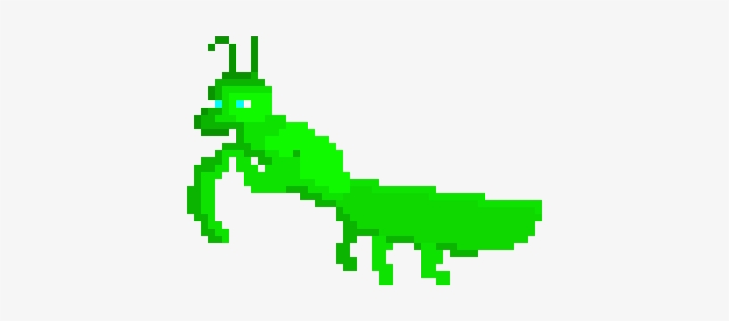 Mantis - Pixel Art Transparent PNG - 424x296 - Free Download on NicePNG