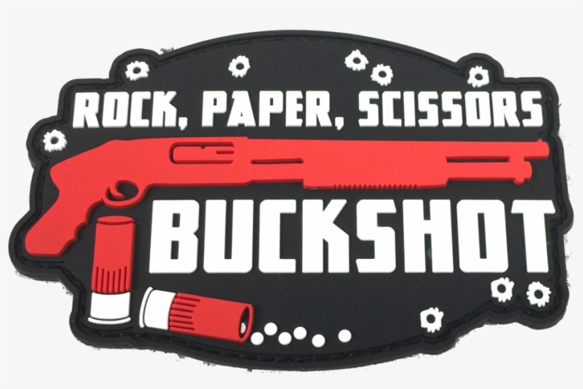 Rock, Paper, Scissors, Buckshot - Patriot Patch Co - Rock, Paper ...