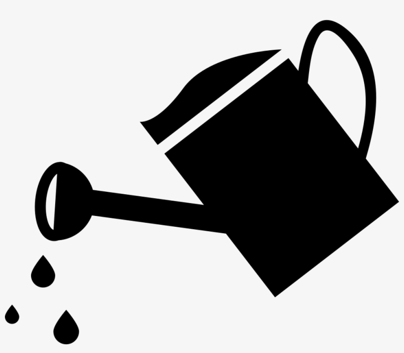 Watering Can - - Watering Plants Vector Png Transparent PNG - 980x808 ...