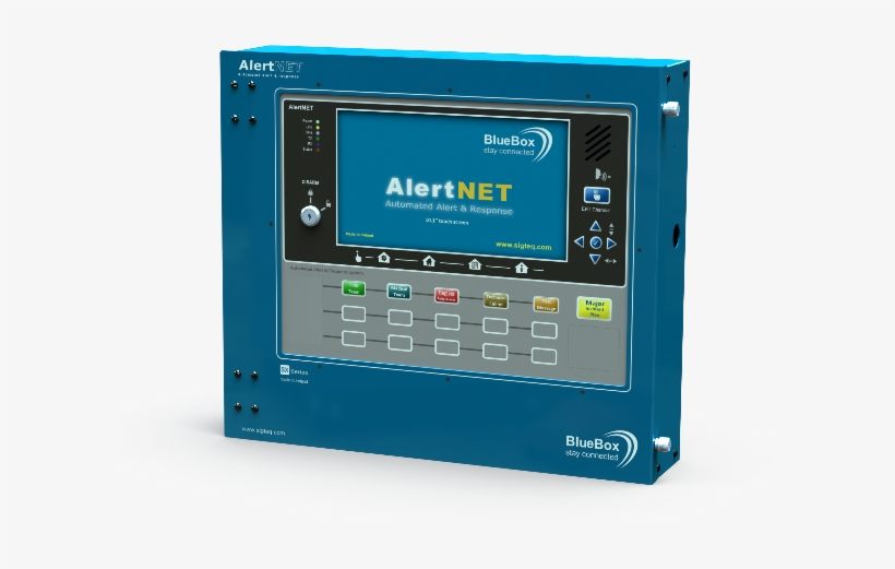 Bluebox Alertnet - Front Panel Transparent PNG - 600x476 - Free ...