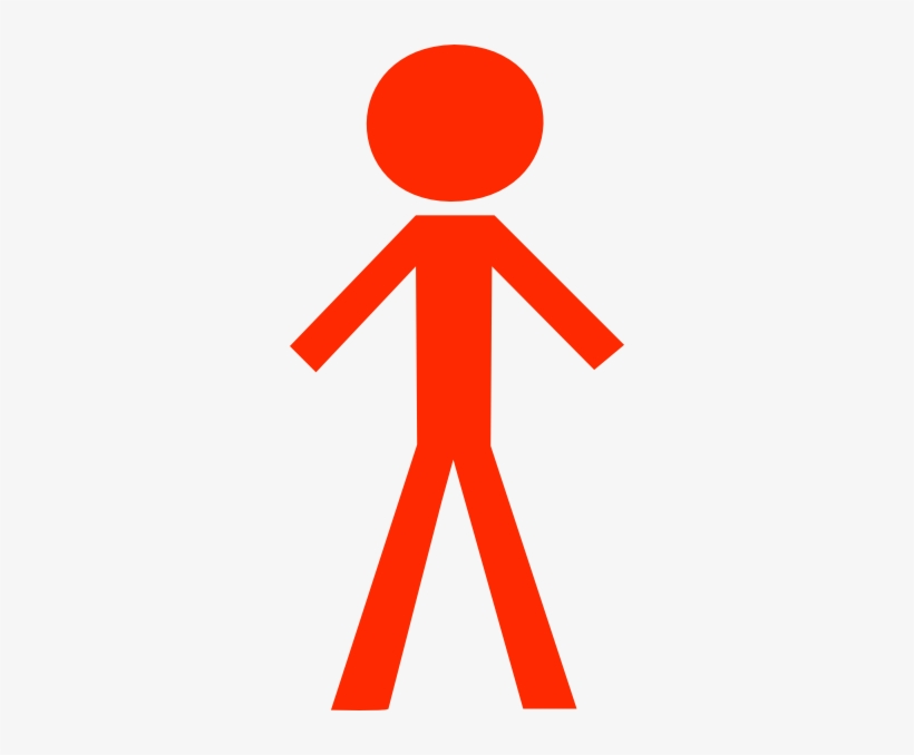Red Stick Figure Clip Art Transparent PNG - 300x598 - Free Download on ...