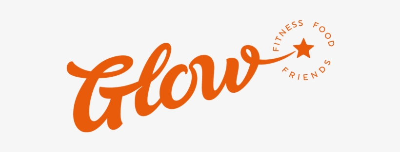 Glow Logo Orange Lge - Glow Logo Transparent PNG - 555x240 - Free ...