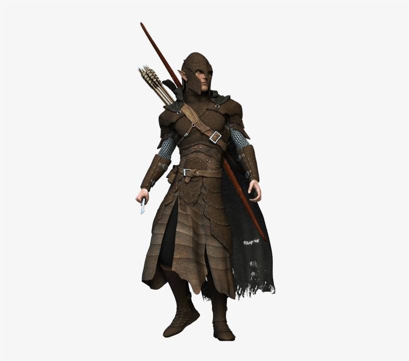 Male Elf Png Transparent Image - Skyrim Wood Elf Knight Transparent PNG ...