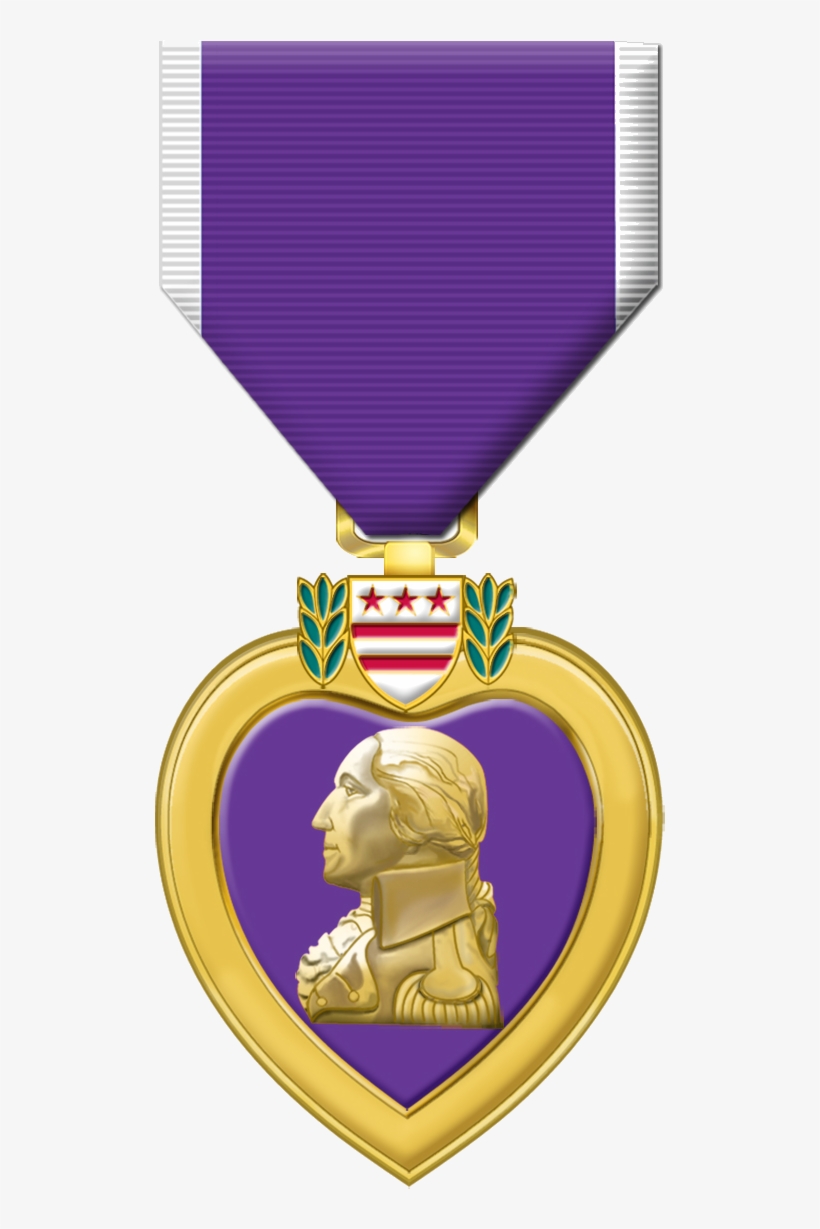 Purple Heart - Military Purple Heart Transparent PNG - 510x1149 - Free ...