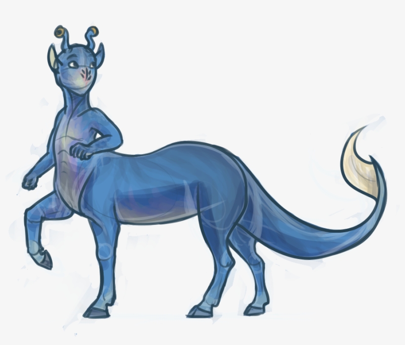 Drawn Alien Stereotypical - Alien Centaur Transparent PNG - 900x800 ...