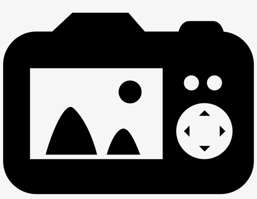 Digital Camera Screen - Camera With Screen Icon Transparent PNG ...