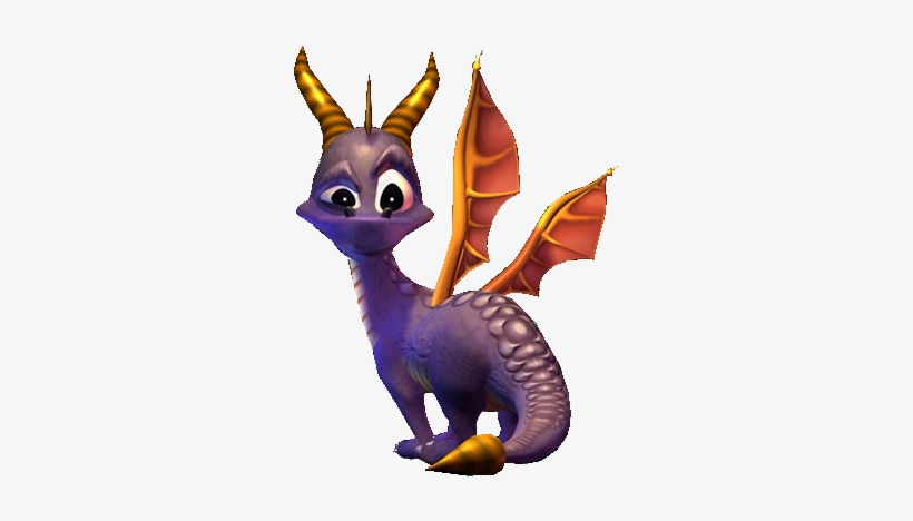 Our Hero Spyro The Dragon, In His Spyro 2 Model - Spyro Old Vs New ...