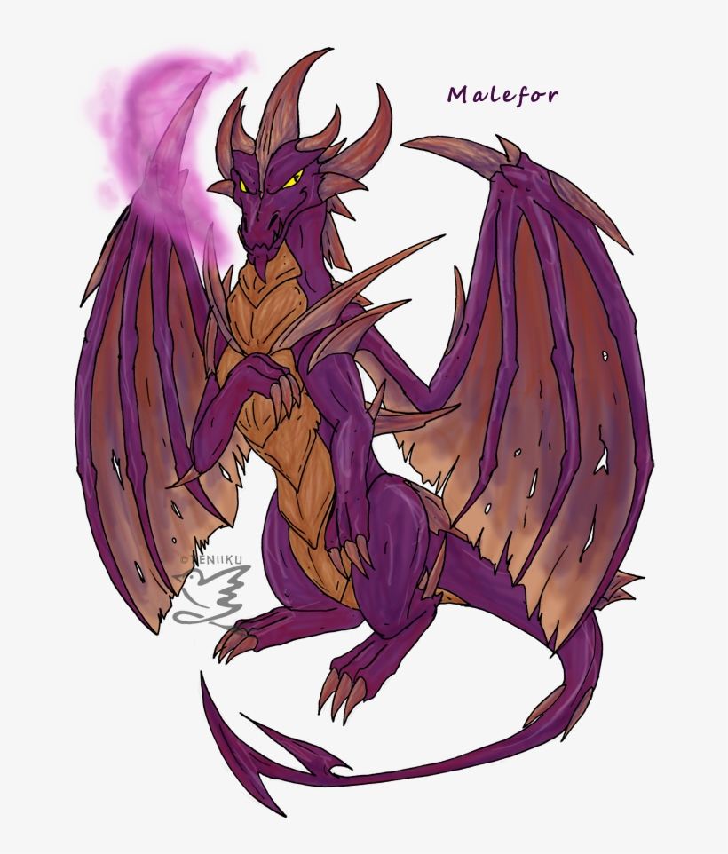 Malefor By Feniiku - Malefor Spyro Transparent PNG - 695x901 - Free ...
