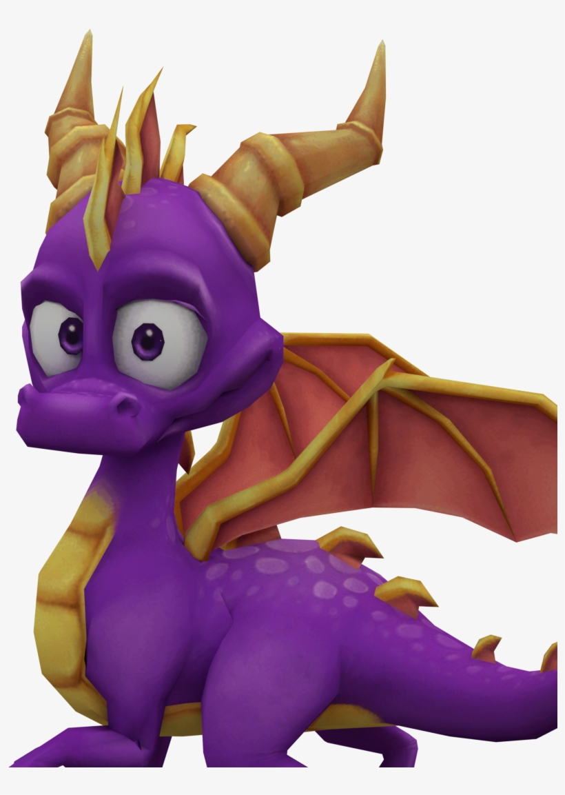 Guess What - Spyro - Spyro 3d Model Transparent PNG - 1080x1080 - Free ...