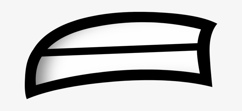 Download Sad Mouth Teath Shaded - Bfdi Mouth Shaded - HD Transparent ...