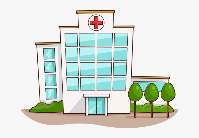 Images For Hospital Vector Freeuse - Hospital Clipart Transparent PNG ...