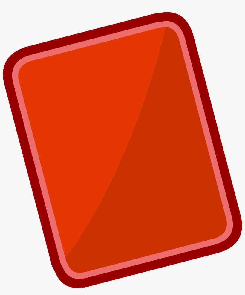 Penguin Cup 2014 Emoticons Red Card - Red Card Png Transparent PNG ...