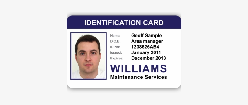 Download Pvc - Id Card Template Png - HD Transparent PNG - NicePNG.com