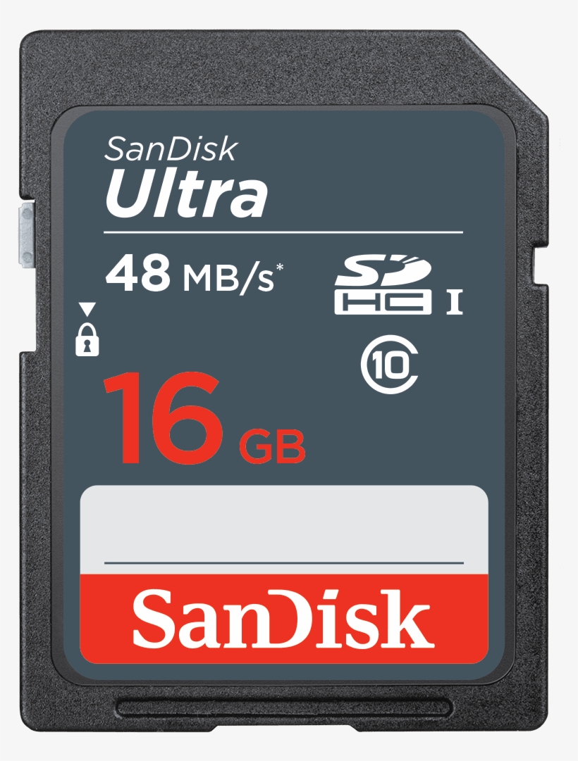 Sd Card Png Transparent Hd Photo - Sandisk Sd 16gb 48mb Transparent PNG ...