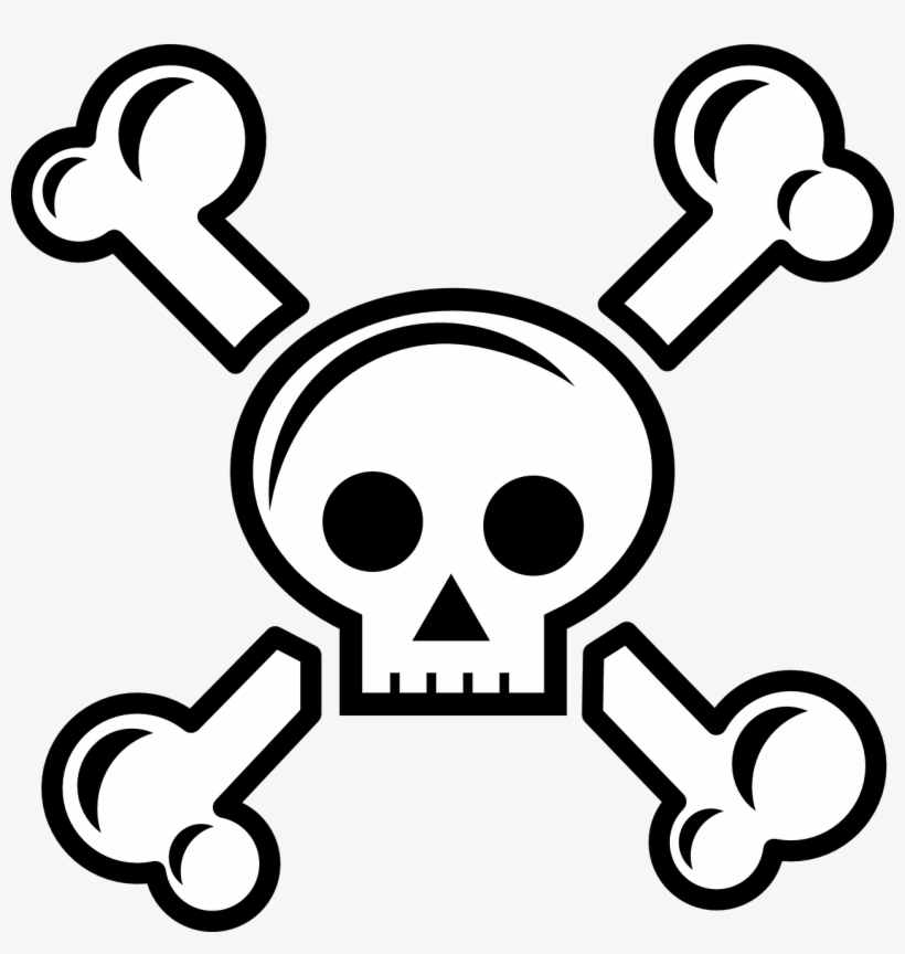 Deadth Clipart Cute Cross Free Collection - Pirate Hat Templates ...