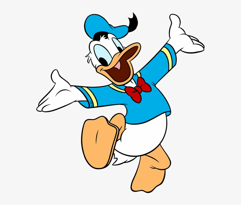 Donald Duck Happy Face