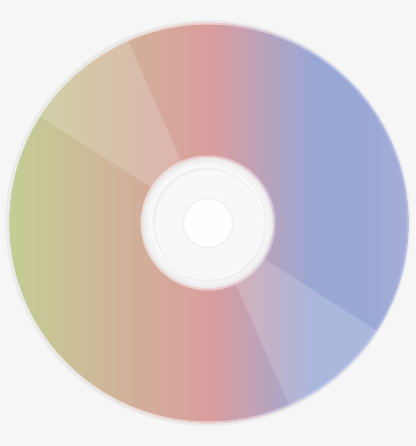 This Graphics Is Rainbow Cd-rom About Color, Dvd, How - Disc Rainbow ...
