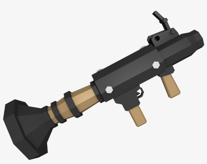 Rocket Vector Launcher - Rocket Launcher Low Poly Transparent PNG ...