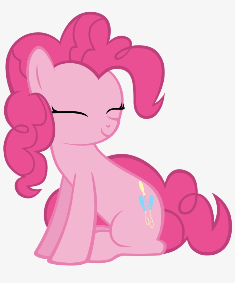 Sky-wrench, Cute, Eyes Closed, Pinkie Pie, Safe, Simple - Mlp Pinkie ...