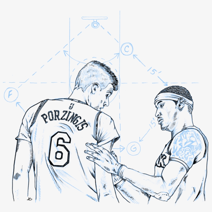 Carmelo Anthony Drawing