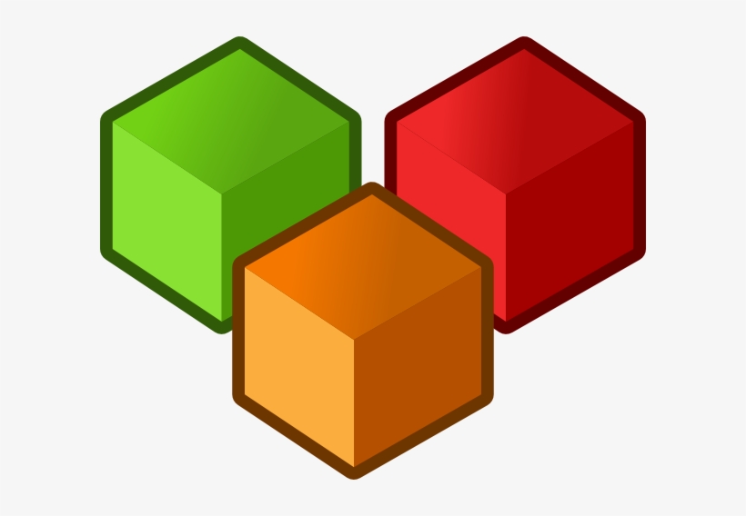 Cube Box Clipart For Kids