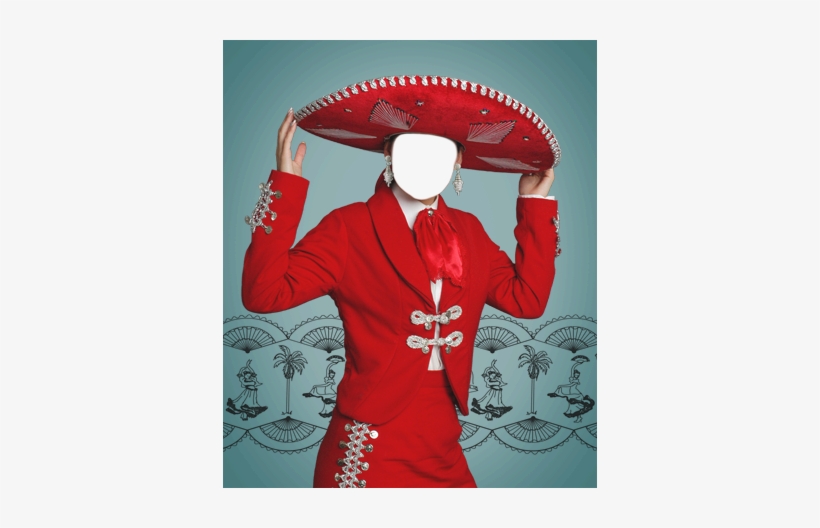 Your Photos - Mariachi Singer - Traje De Mariachi Rojo Transparent PNG ...
