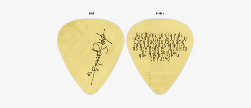 Tori Sparks Signature Guitar Pick Transparent PNG - 500x500 - Free ...