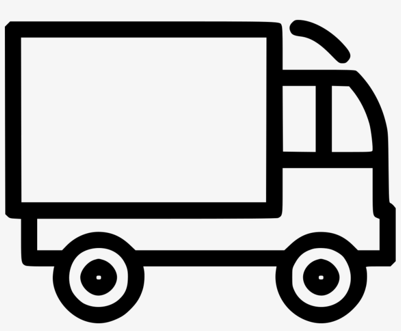 Delivery Van Truck Shipping Comments - Delivery Van Icon Png ...