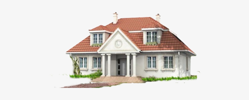 Download - House In The Background Png Transparent PNG - 499x250 - Free ...