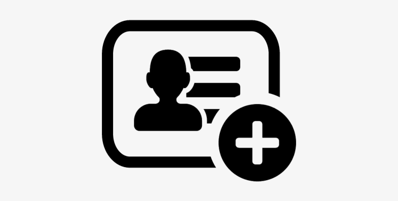 Add Business Card Symbol Vector - Add Card Icon In Png Transparent PNG ...