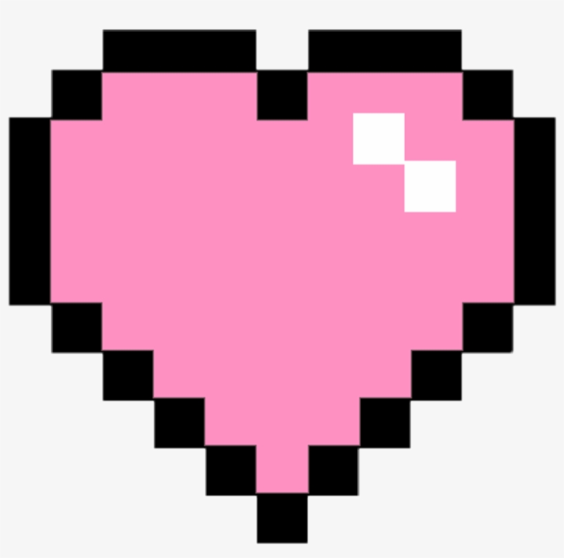 Pixel Heart Transparent