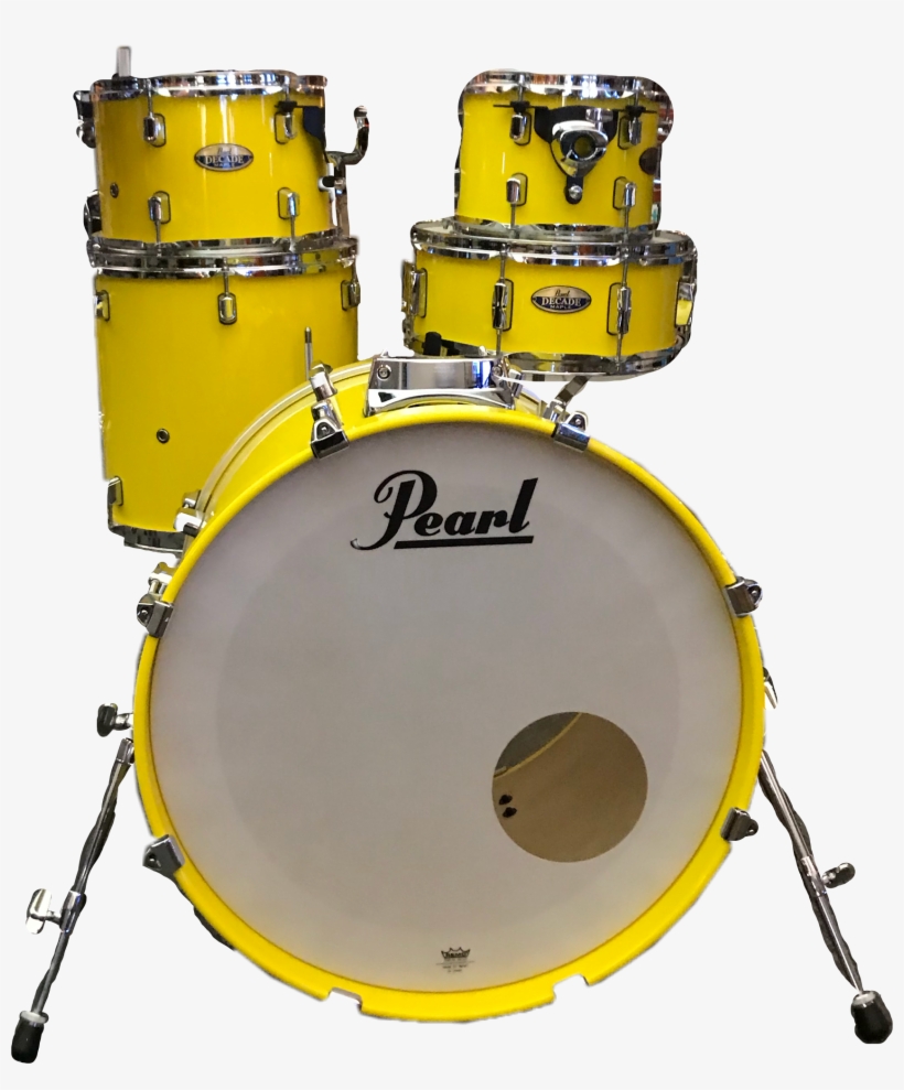 Yellow / Drums/ Pearl Drums / Music Transparent PNG - 1696x1963 - Free ...