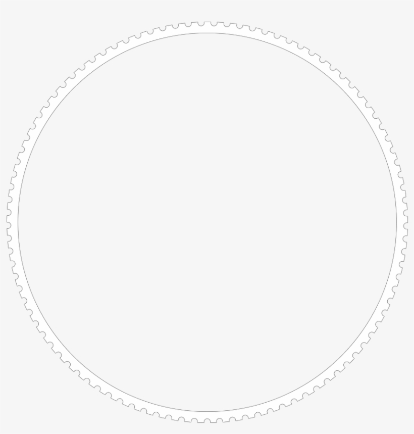 Download Round Stamp Stamp Border Stamp - White Circle Border Png - HD ...