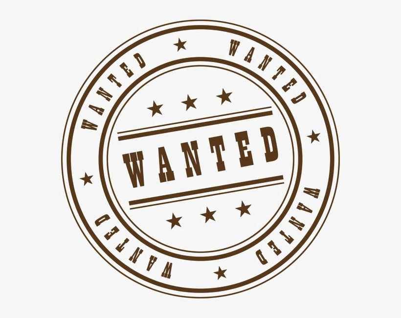 Download Wanted Stamp Png Clipart - Wanted Stamp Logo Png - HD ...