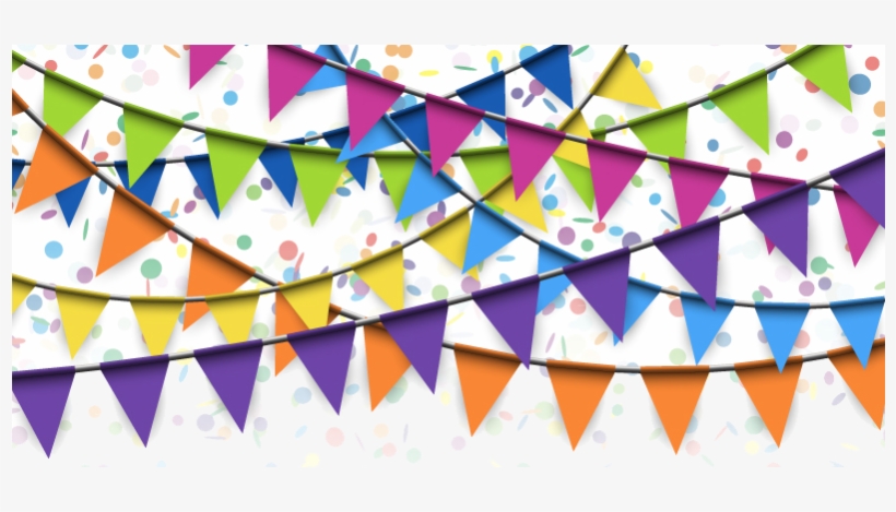 Flag Confetti Stock Photography - Festive Banner Png Transparent PNG ...