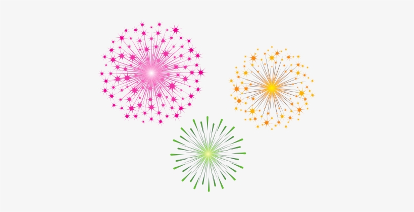 Fireworks - Pink Fireworks No Background Transparent PNG - 434x341 ...