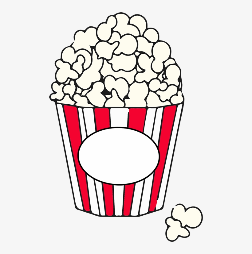 Picture Black And White Download Free To Use - Popcorn Clipart ...