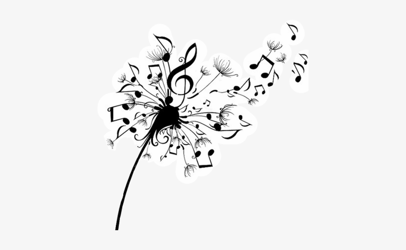 Download Dandelion Music Notes Musicnotes Freetoedit - Dandelion Music ...