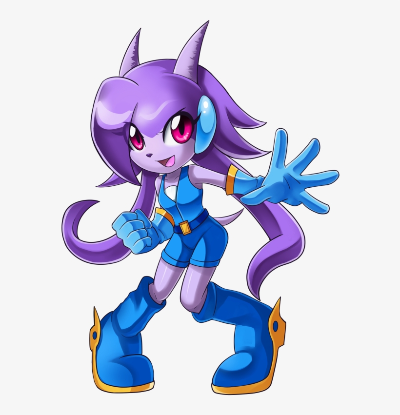 Lilac - Lilac From Freedom Planet Transparent PNG - 611x793 - Free ...