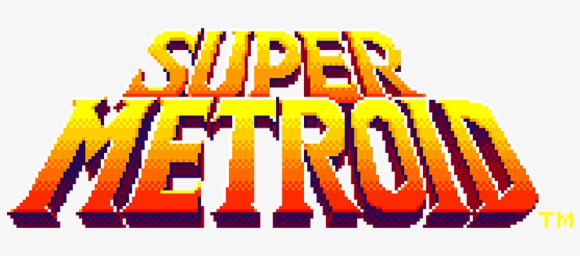 Super Metroid Logo ~ Vector Lines - Super Metroid Logo Png Transparent ...