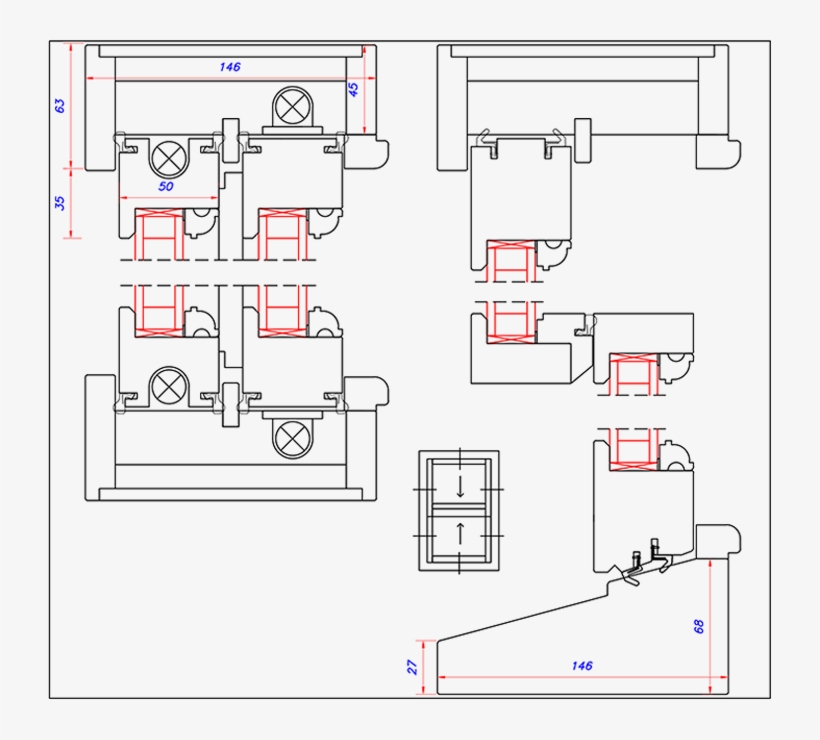 Layer - Spring Sash Window Detail Transparent PNG - 723x660 - Free ...