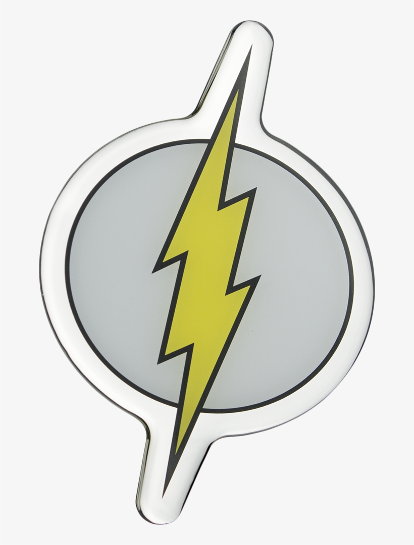 The Flash Logo Lensed Fan Emblem By Fan Emblems - Flash Transparent PNG ...